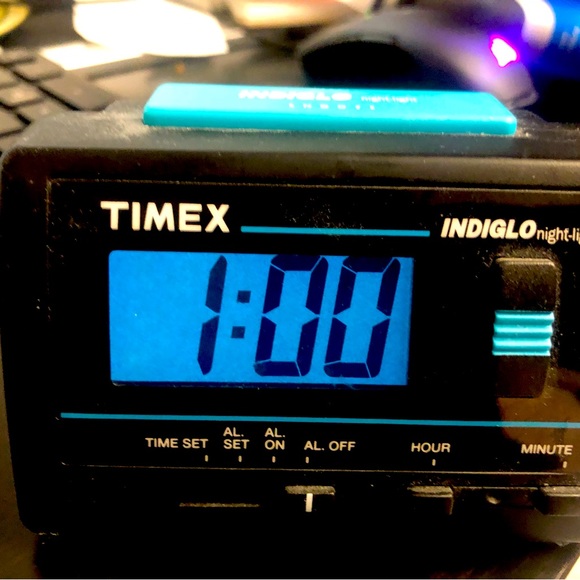 Timex Indiglo Night Light Clock
